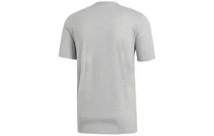 Adidas E Pin Tee Sports Stylish Round Neck Short Sleeve - Gray