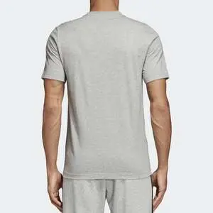 Adidas E Pin Tee Sports Stylish Round Neck Short Sleeve - Gray
