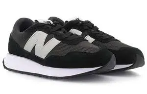 NEW BALANCE 237 "black Silver" Casual Sneakers - Black/goldsilver