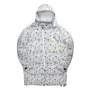 Nike Lab Down-fill Hooded Down Jacket - White/black