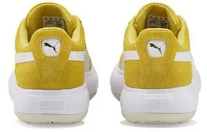 PUMA Suede Mayu "bamboo White - Yellow/white