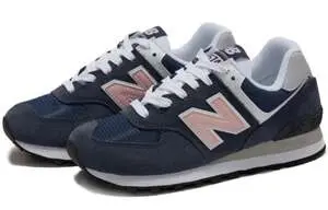 NEW BALANCE 574 Series Sneakers - Blue/pink