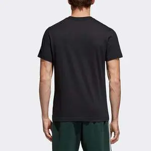 Adidas Originals Trefoil Tee Casual Sports Short Sleeve - Black