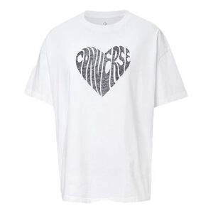 CONVERSE Heart Graphic T-shirt - White