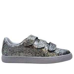 PUMA Basket Strap Glitter Sneakers