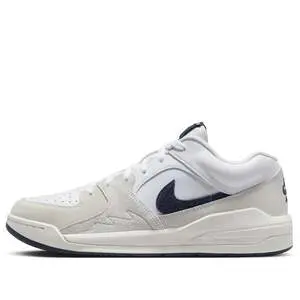 JORDAN Air Stadium 90 Sneakers - Light Bone/obsidian/gym Red