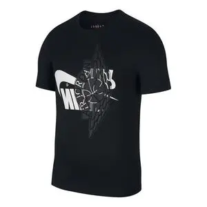 JORDAN Futura Wings Logo Short Sleeve 'black