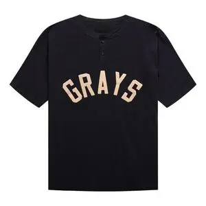 Fear Of God Grays Henley 'vintage - Black