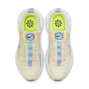 Nike Crater Impact "cashmere Lime Ice" Sneakers - Pollen/volt/peach