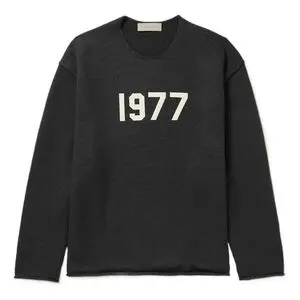 Fear Of God 1977" Raw Edge Sweater