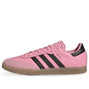 Adidas X Lionel Messi Samba Sneakers - Pink/black