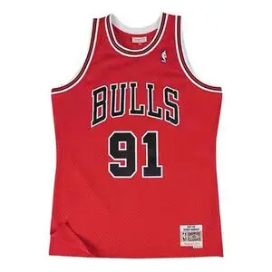 Mitchell & Ness Nba Chicago Bulls 97-98 Dennis Rodman Jersey - Red