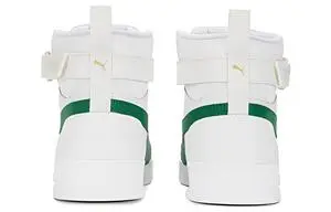 PUMA Rbd Game High Top Sneakers - White/green