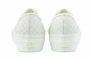 VANS Authentic Platform Woven Sneakers - White/grey
