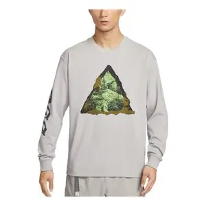 Nike Dri-fit Long Sleeve T-shirt - Grey