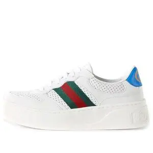 Gucci Chunky Gg Web Sneakers - White/white/green