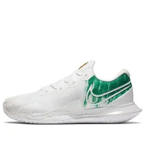 Nike Court Air Zoom Vapor Cage 4 Tennis Shoes - White/green