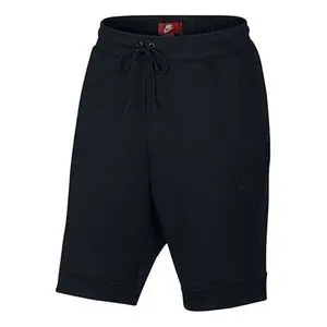 Nike Tech Fleece Alphabet Logo Lacing Loose Shorts
