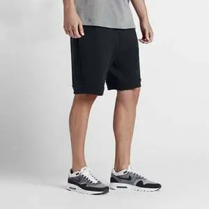 Nike Tech Fleece Alphabet Logo Lacing Loose Shorts