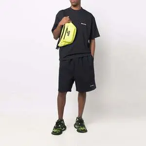 Balenciaga Bb Corp Track Shorts