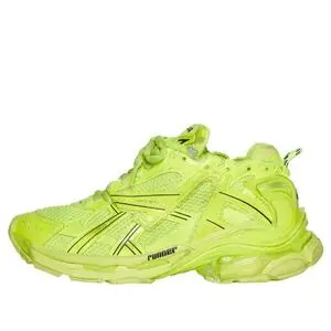 Balenciaga Runner Sneakers - Yellow/black