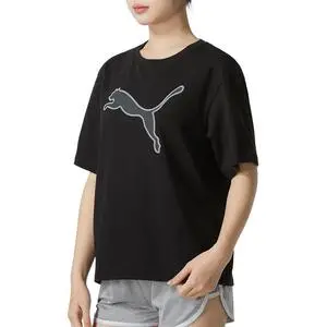 PUMA Graphic Sport T-shirt - Black/grey