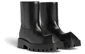 Balenciaga Rhino Boots In Smooth Calfskin