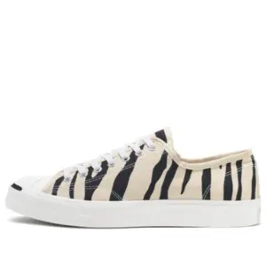 CONVERSE Converse Jack Purcell Ox Zebra Print Sneakers White