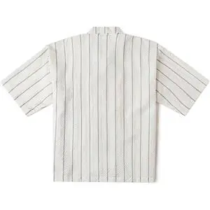 VANS Stripe Short-sleeved Shirts 'white Blue - White/blue