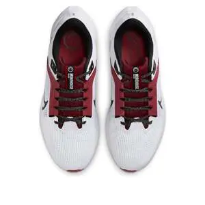 Nike Zoom Pegasus 40 'morehouse' Athletic Sneakers - White/deep Cardinal/black