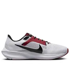 Nike Zoom Pegasus 40 'morehouse' Athletic Sneakers - White/deep Cardinal/black