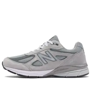 NEW BALANCE 990 V4 Core 'made In Usa Grey' Sneakers - Grey/silver