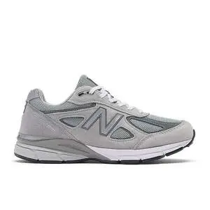 NEW BALANCE 990 V4 Core 'made In Usa Grey' Sneakers - Grey/silver