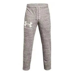 Under Armour Rival Terry Logo Fleece Sweatpants - Grey