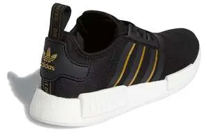 Adidas Nmd_r1 " Gold Metallic" Sneakers - Black