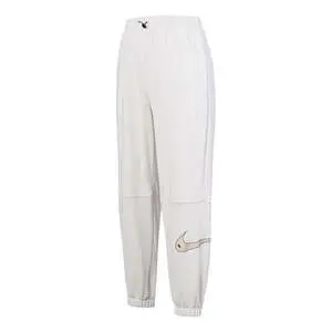 Nike Casual Sports Stay Warm Bundle Feet Long Pants/trousers - White