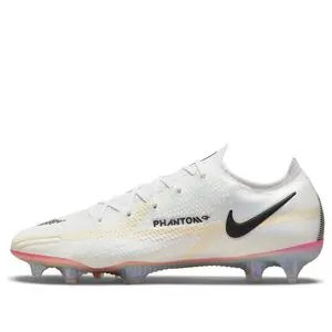 Nike Phantom Gt2 Elite Fg 'rawdacious' Football Boots - Ivory/pink