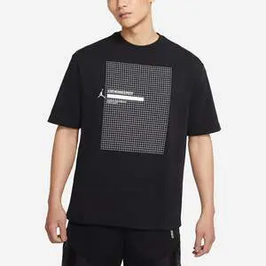 JORDAN 23 Engineered Mesh Sports Round Neck Short Sleeve