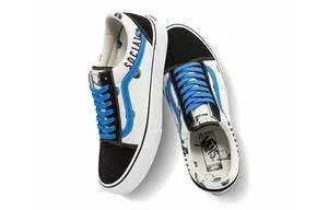 VANS Cali Thornhill Dewitt X Vault Old Skool Lx "black Social Disaster - White/blue/black