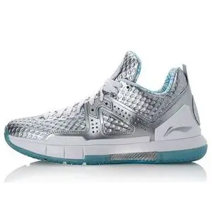 Li-ning Silver Tone Sneakers For Men