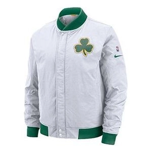 Nike Boston Celtics Basketball Woven Jacket - White