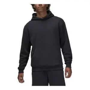 JORDAN Wordmark Fleece Hoodie - Off Noir