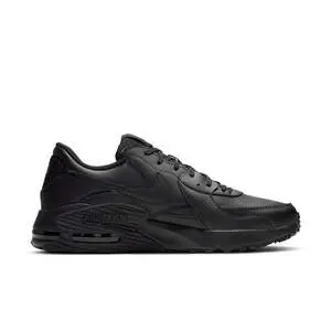 Nike Max Excee Leather Sneakers - Black