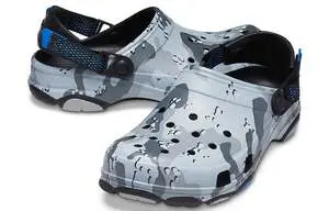 CROCS All-terrain Clog Desert Camo Clog 'black Gray - Black/gray
