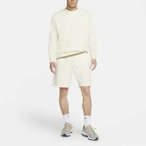 Nike Club French Terry Crewneck - White