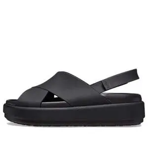 CROCS Crocs Brooklyn Luxe Cross Strap Platform Sandals