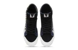 VANS Taka Hayashi X Style 138 Lx 'cheetah Field' High Top Sneakers - Blue/black/leopard