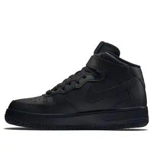 Nike Force 1 Mid Sneakers - Black