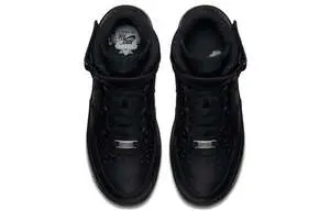 Nike Force 1 Mid Sneakers - Black