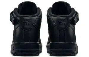 Nike Force 1 Mid Sneakers - Black